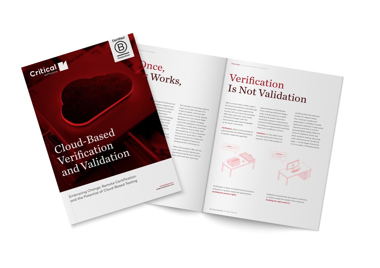 Cloud-Based Verification & Validation Cloud-Based Verification & Validation