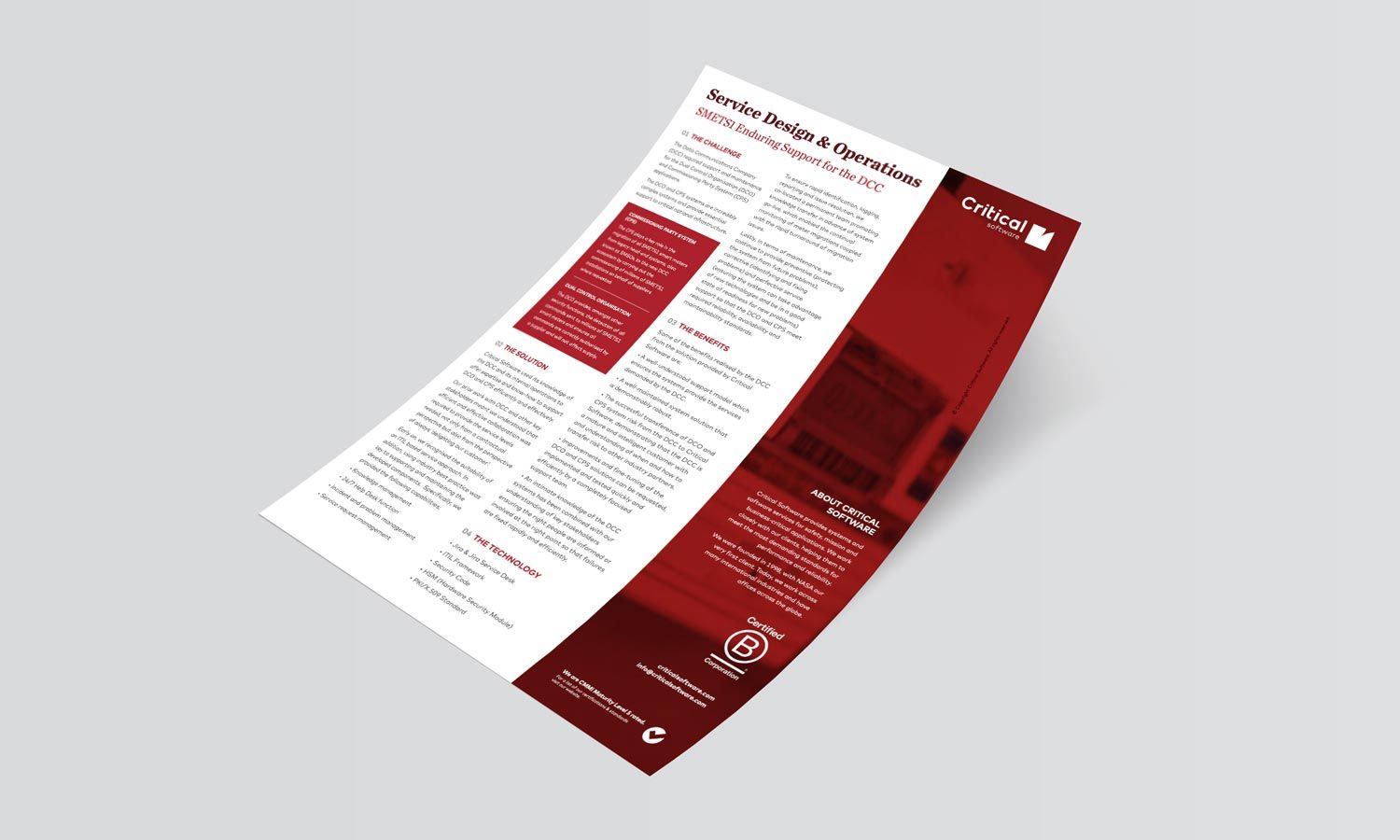 SMETS1 Enduring Support for the DCC